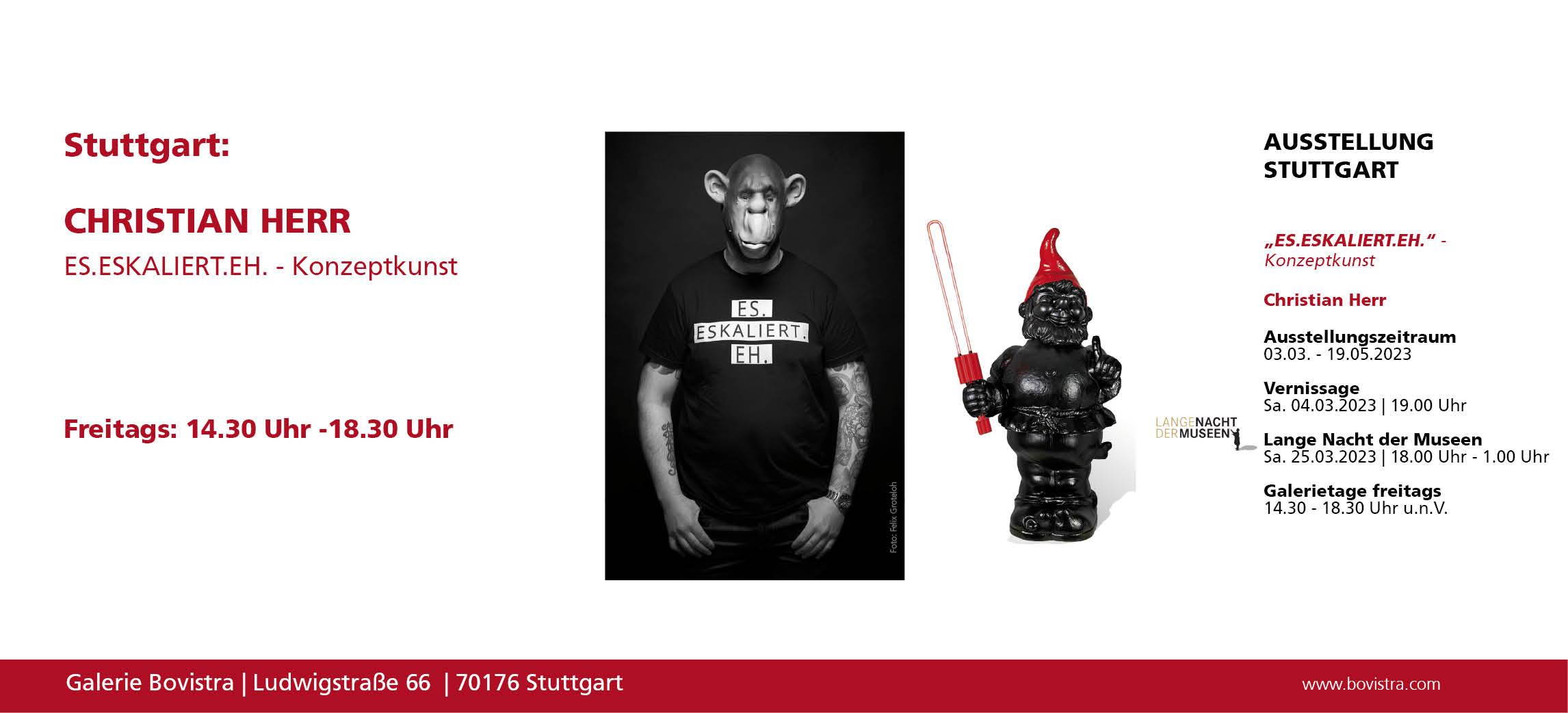Bovistra Galerie - Christian Herr in Stuttgart