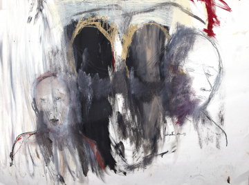 Bovistra Galerie - NR.31 "Spalt - 2011+19" | Oliver Sich 65x86 cm Mixed ...